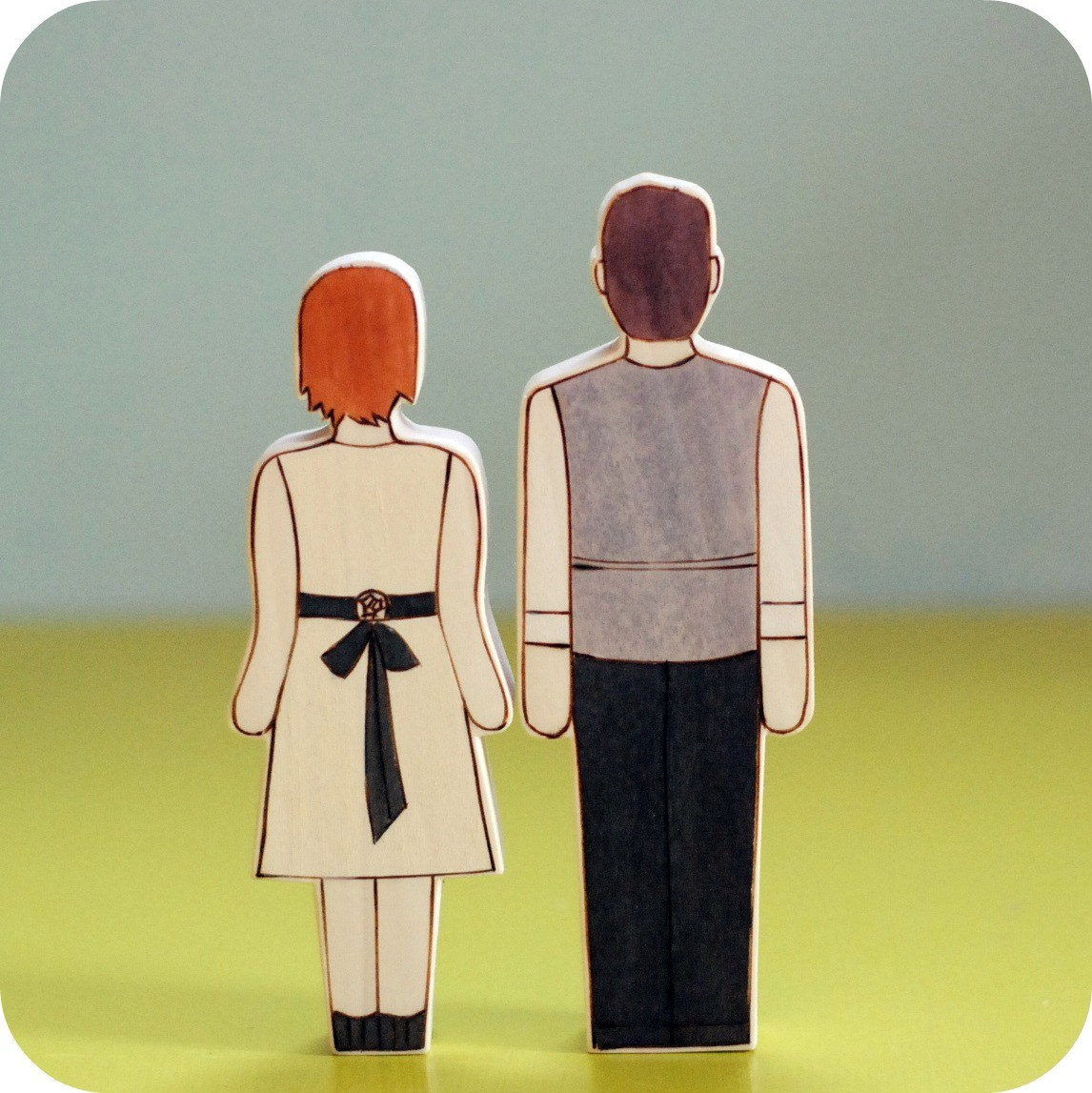 Custom Wedding Cake Topper Couple - Etsy