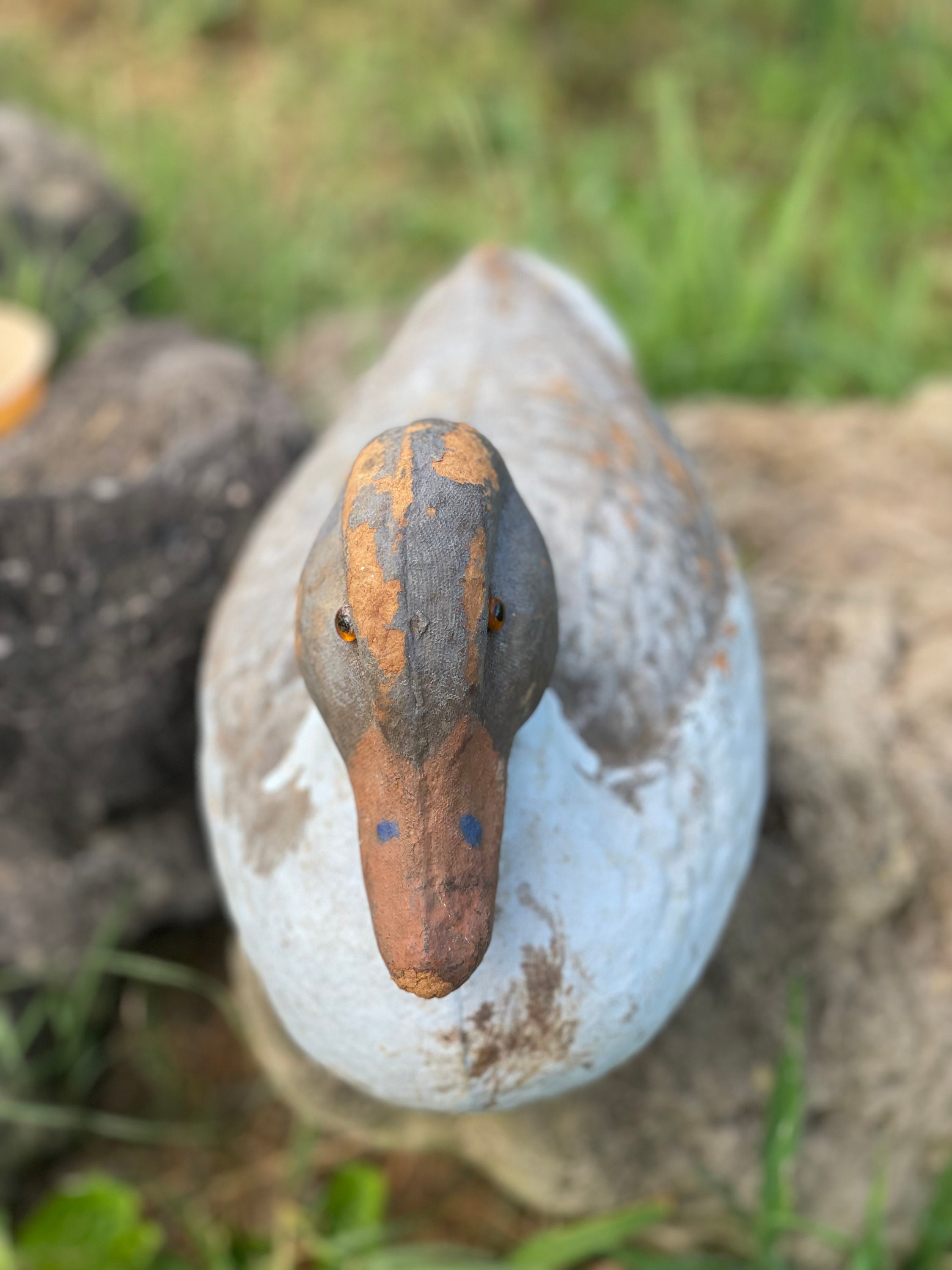 Carry-lite Vintage Paper Mache Duck Decoy - Etsy
