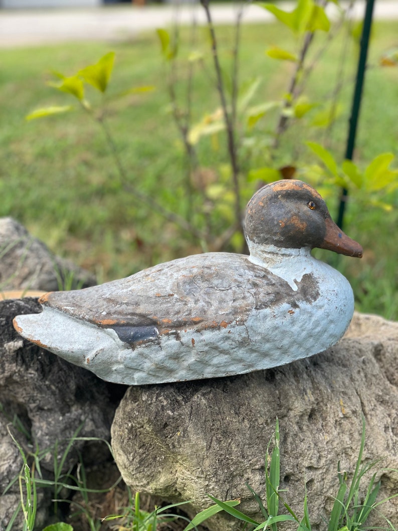 Carry-lite Vintage Paper Mache Duck Decoy - Etsy