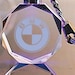 BMW Logo LED Crystal Keychain: 2D Engraved Car Key Ring - Etsy