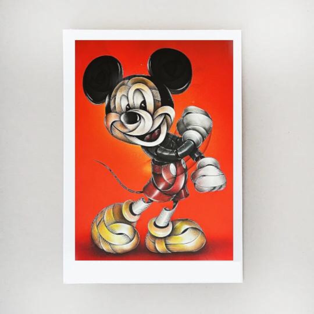 Youhou Mickey Mouse Art Limited Edition Print Urban Street Art Iconic ...