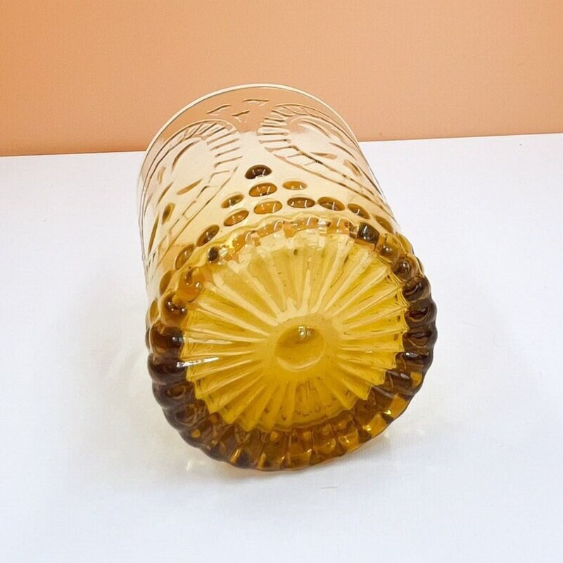 Amber Glassware - Etsy