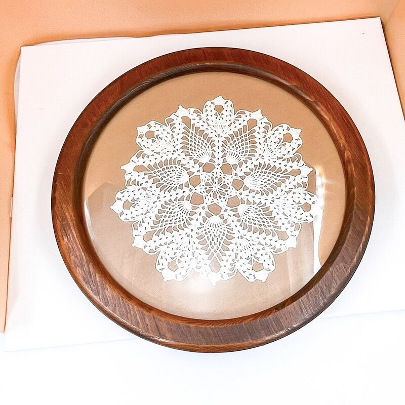 Framed Doily - Etsy