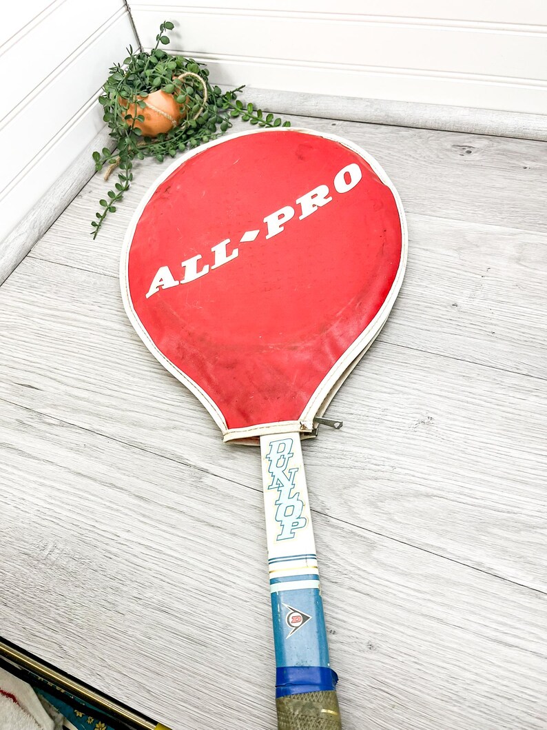 Vintage Wooden Tennis Racket Evonne Goolagong Dunlop Tennis Racket ...