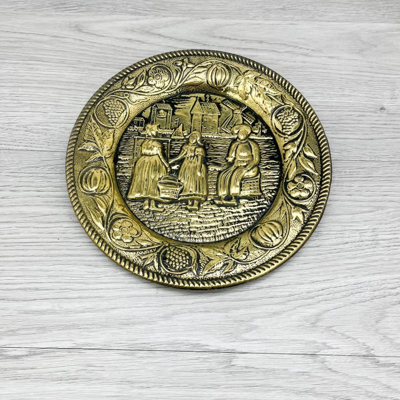 Brass Wall Hanging - Etsy