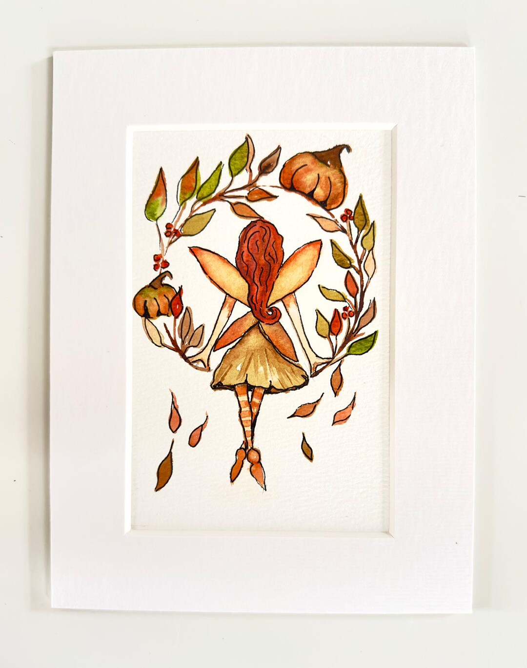 Hurkle Durkle Fairy Original Watercolour - Etsy