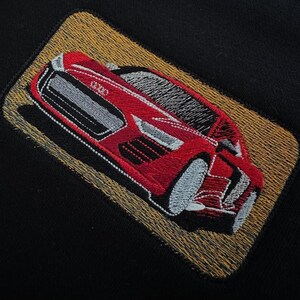 Audi R8 – Embroidery Machine Design (digital File) - Etsy