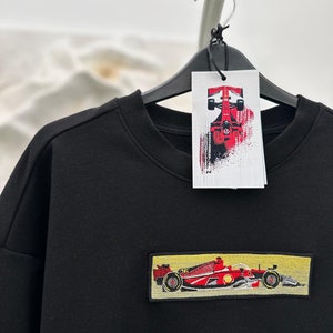 F1 Ferrari EMBROIDERY - Etsy