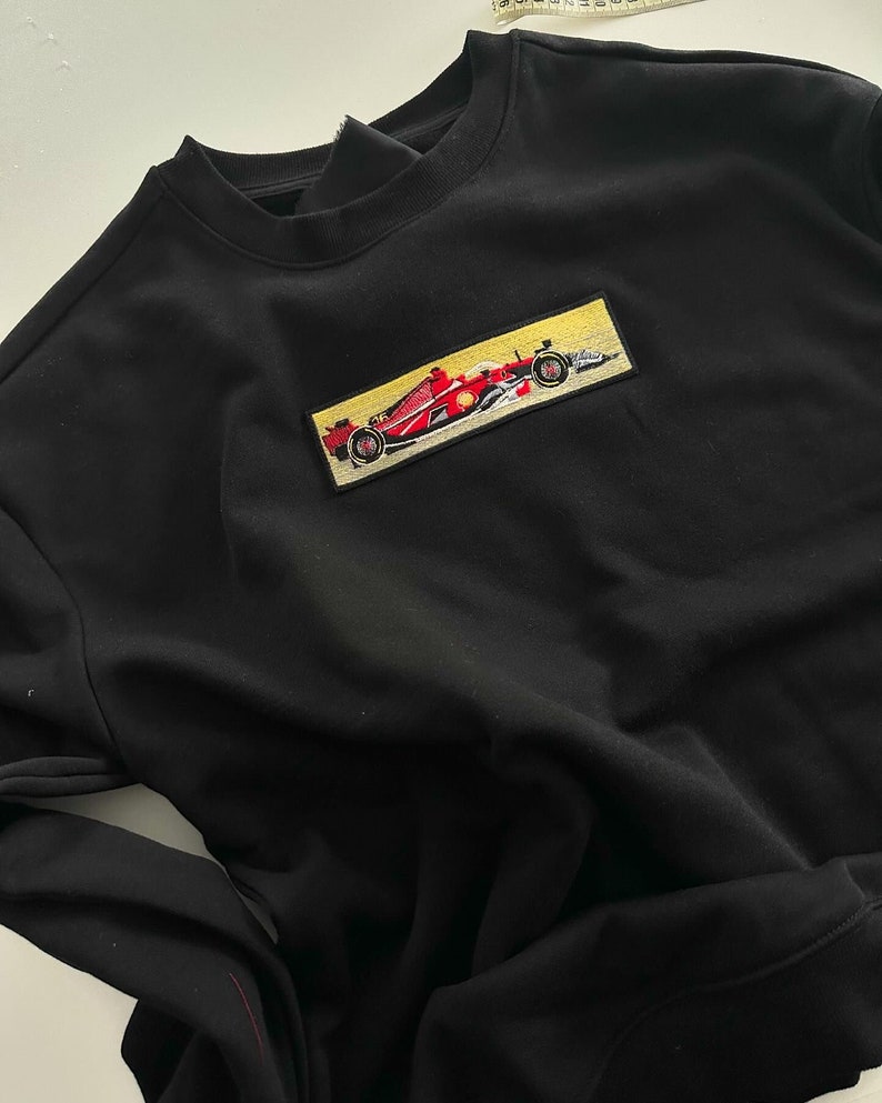 F1 Ferrari EMBROIDERY - Etsy