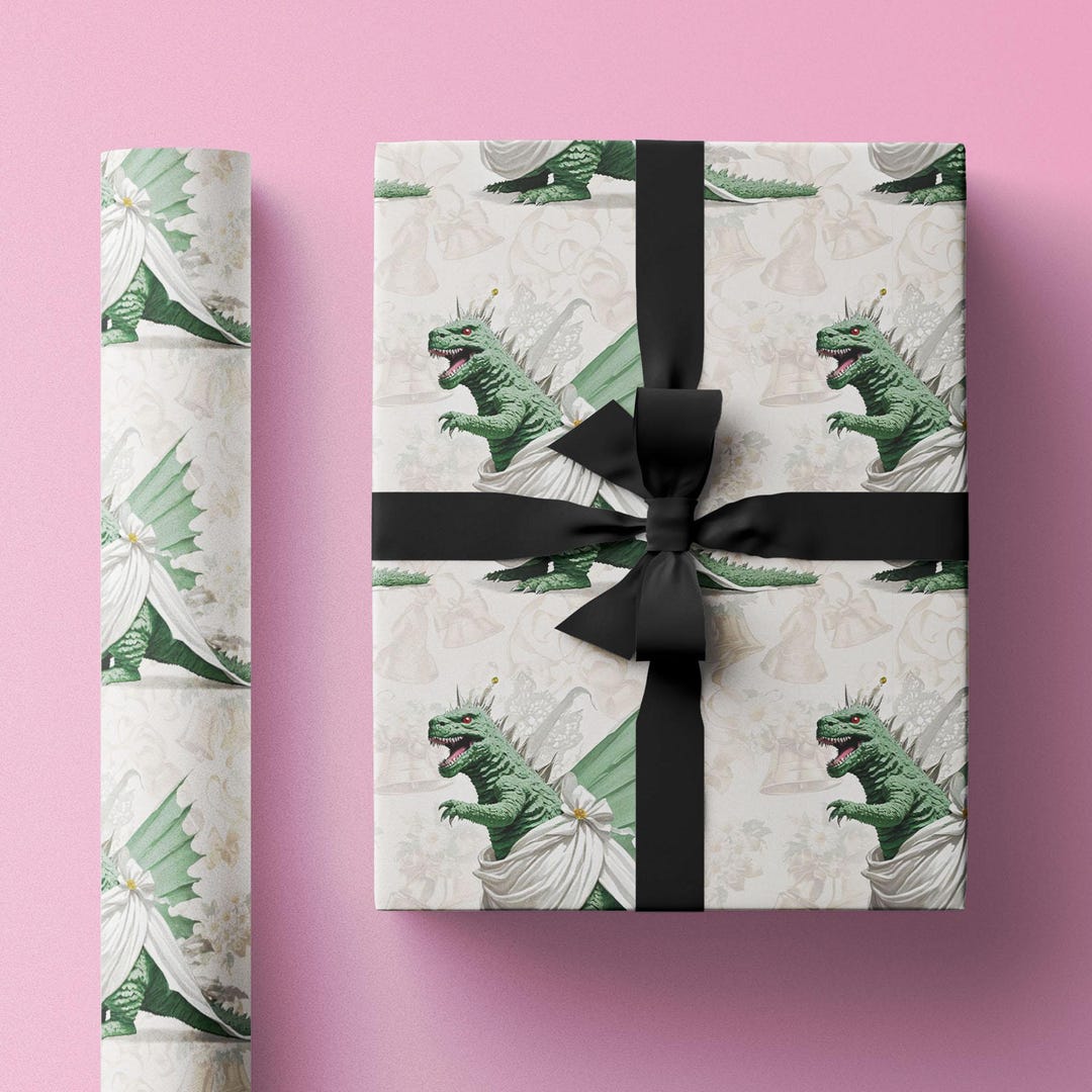 Bridezilla Wrapping Paper Roll, Funny Wrapping Paper for Bridal Shower ...