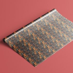 Pretty Christmas Wrapping Paper Roll, Bright Lights Big City Design ...