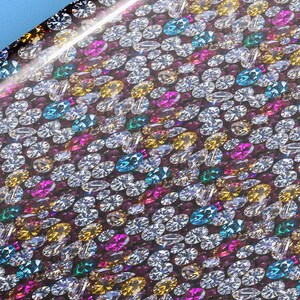 Jewel and Diamond Wrapping Paper Roll With Sparkling and Girly Pattern ...