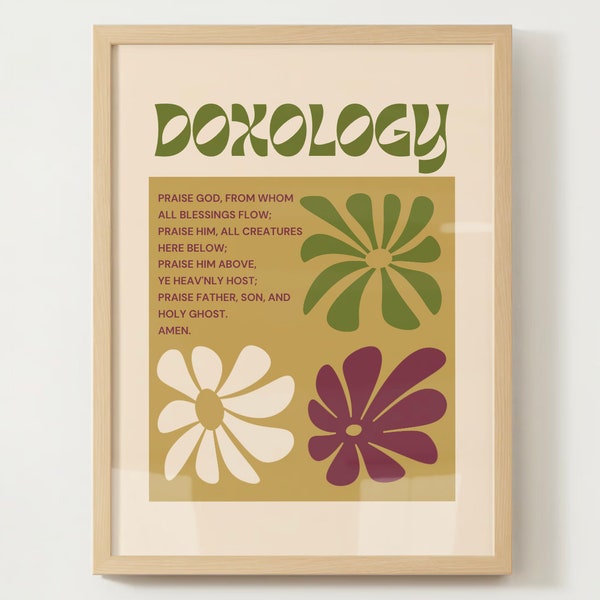 Doxology Print - Etsy