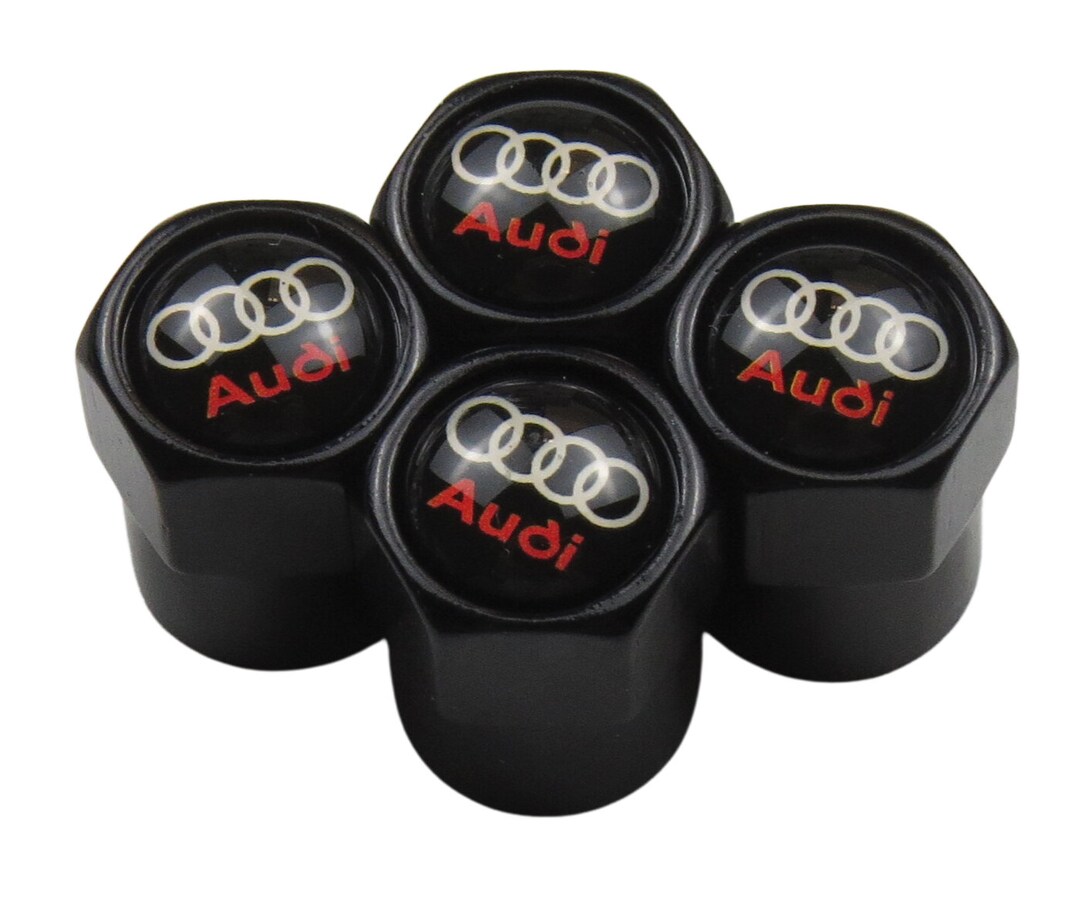 Custom Hand Made Valve Caps to Suit All Cars & Vehicles Audi Logo and ...