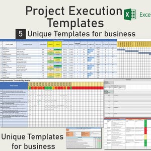 Project Execution Templates, Requirement Traceability Matrix, Project ...