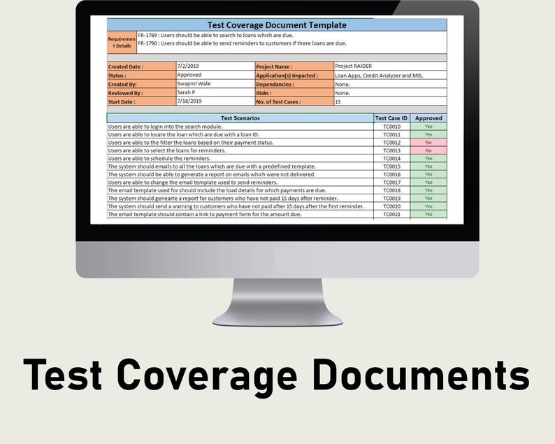 Project Execution Templates, Requirement Traceability Matrix, Project ...