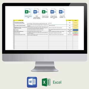 Editable Project Closure Template, Project Management, Project ...