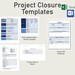 Editable Project Closure Template, Project Management, Project ...