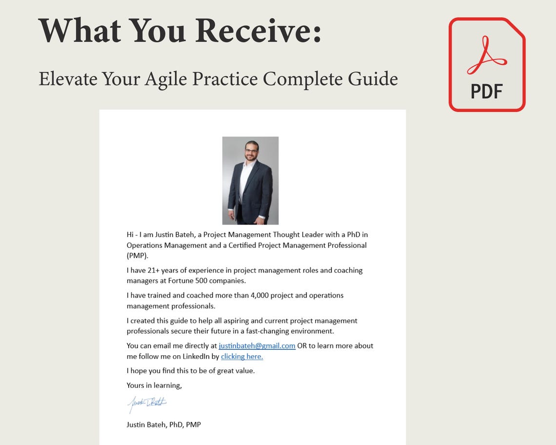 Agile Practice Essential Guide, Project Manager Career Boost, Quick Start, Career Growth for ...