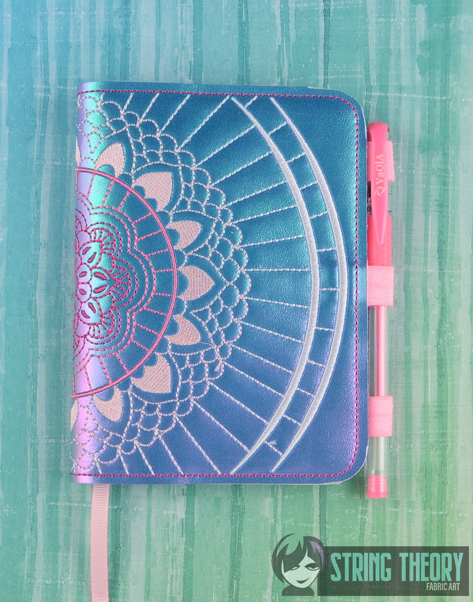 Tile Fractal Notebook Cover 6x10 ITH Notebook Cover 6x10 Hoop Machine ...