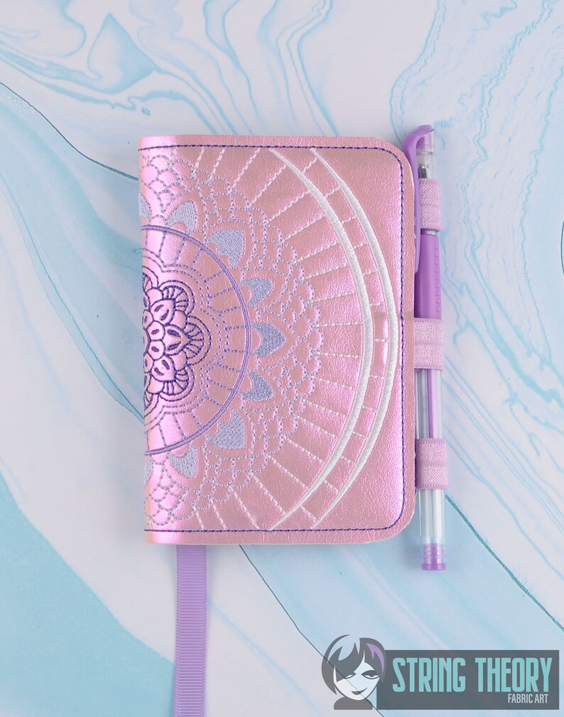 Tile Fractal Notebook Cover 5x7 ITH Notebook Cover 5x7 Hoop Machine ...