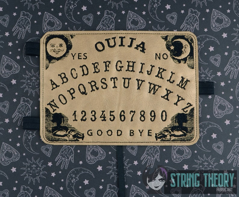 Ouija Notebook Cover 5x7 ITH Notebook Cover 5x7 Hoop Machine Embroidery ...