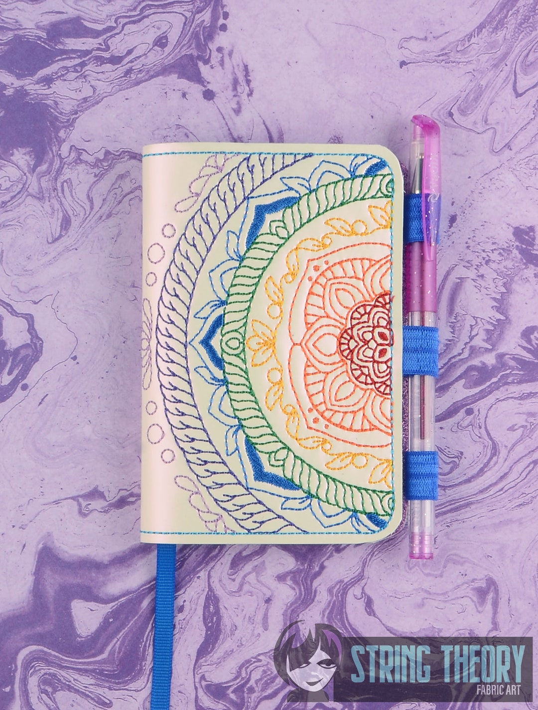 Rope Fractal Notebook Cover 5x7 ITH Notebook Cover 5x7 Hoop Machine ...