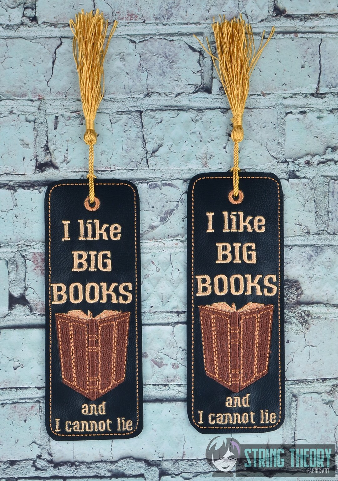 I Like Big Books and I Cannot Lie Bookmark 5x7 ITH Bookmark 5x7 Hoop ...