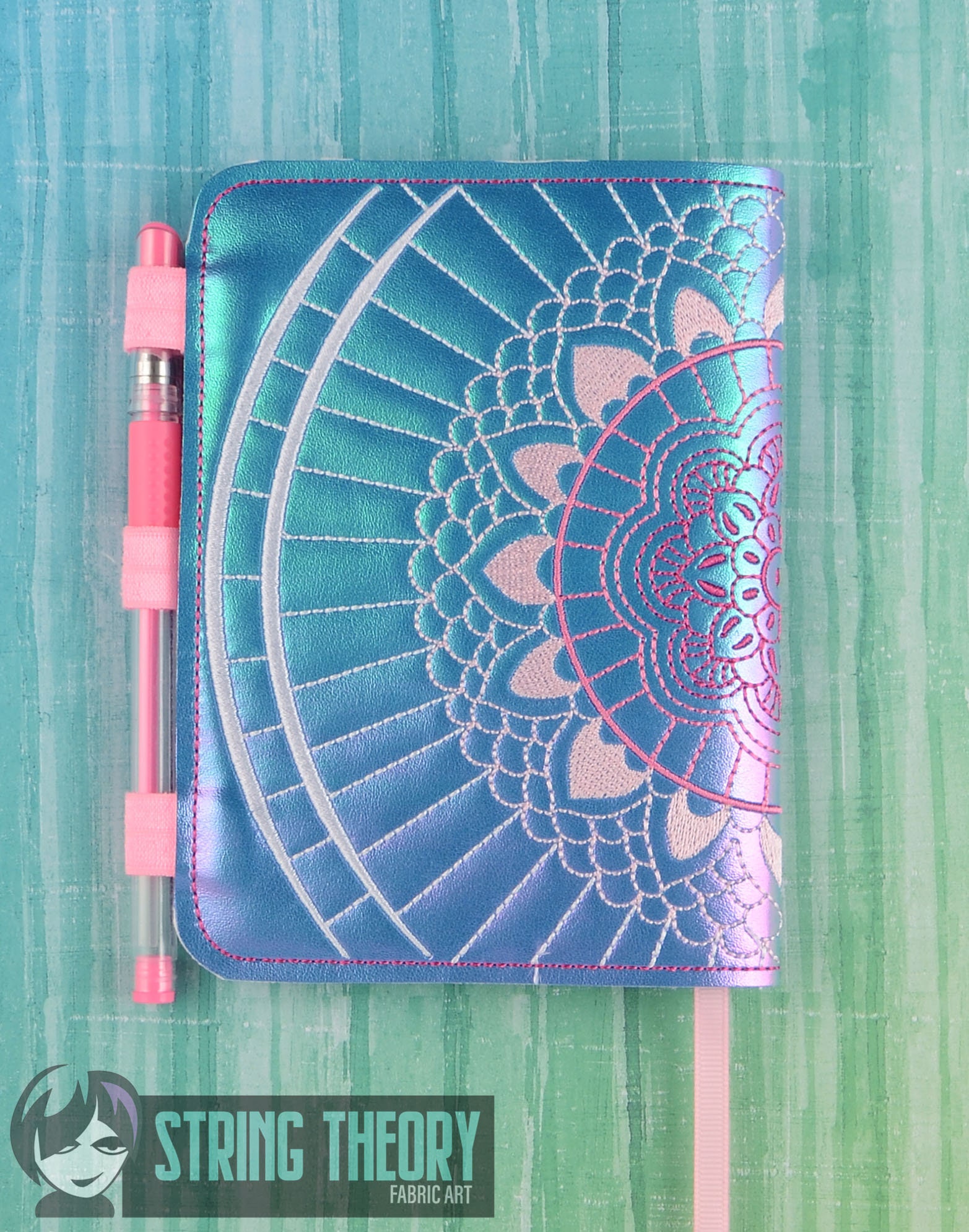 Tile Fractal Notebook Cover 6x10 ITH Notebook Cover 6x10 Hoop Machine ...