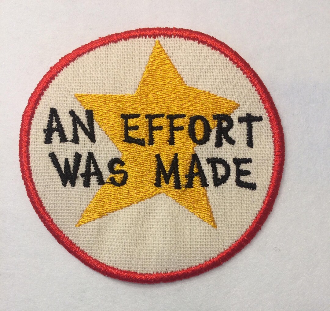 Adult Merit Badge an Effort Was Made - Patch ITH in the Hoop 4x4 Hoop ...