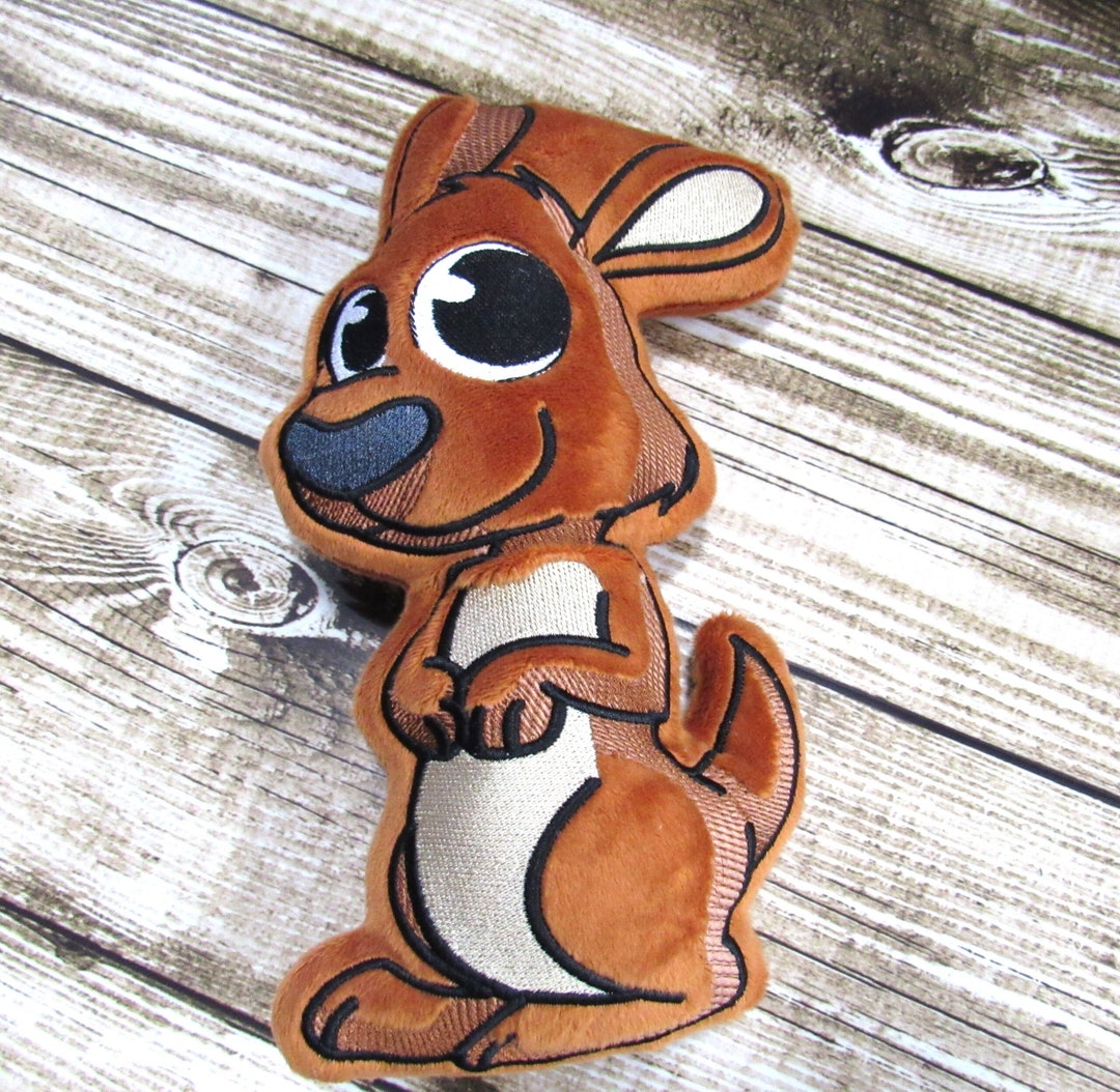 Chibi Kangaroo Stuffie 7x11 ITH in the Hoop 7x11 Hoop Machine ...