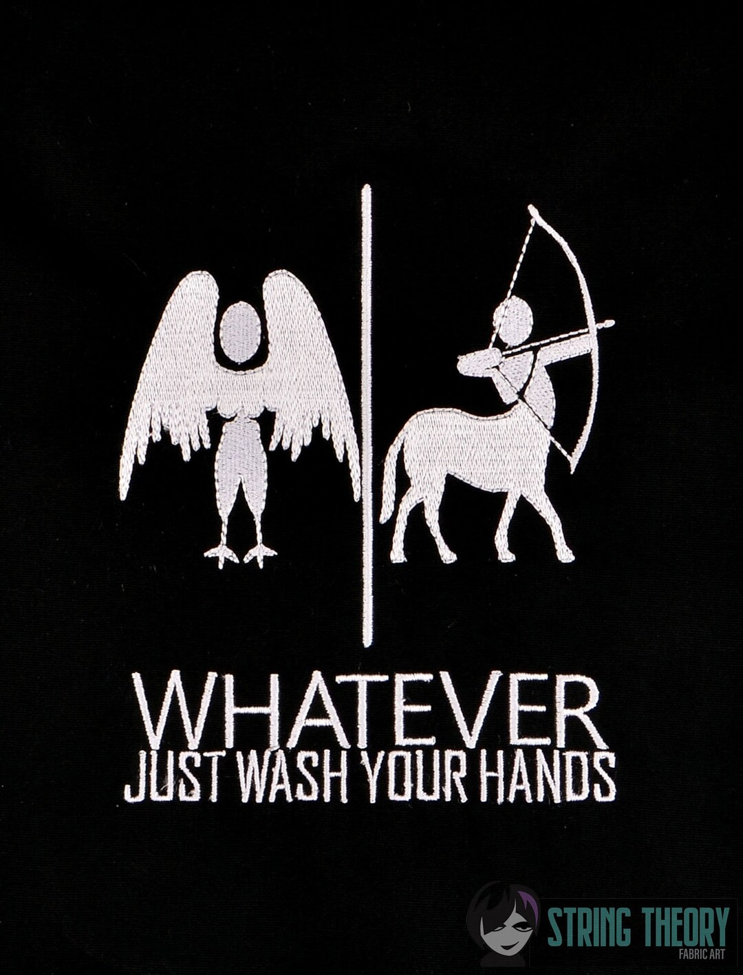 Whatever Just Wash Your Hands Harpy and Centaur ITH in the Hoop 5x7 ...