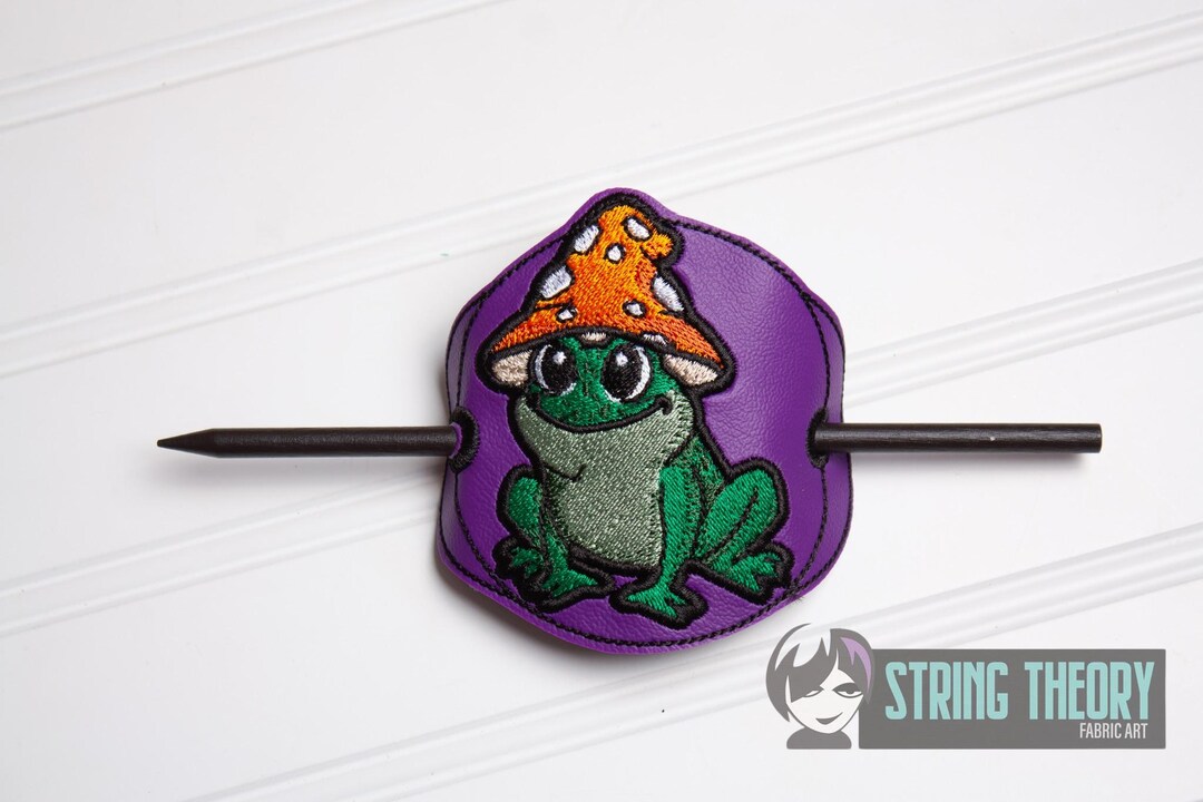 Chibi Mushtoad Bun Cover ITH in the Hoop Bun Cover 4x4 Hoop Machine ...