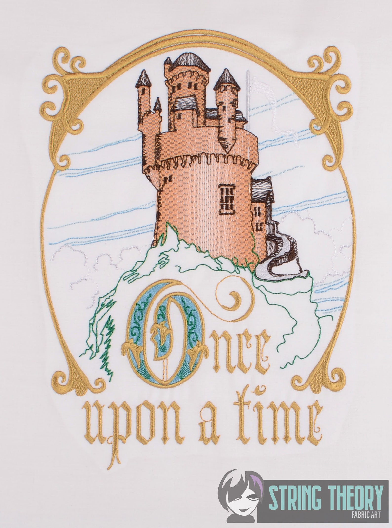 Once Upon a Time 7x11 Hoop Machine Embroidery Pattern - Etsy