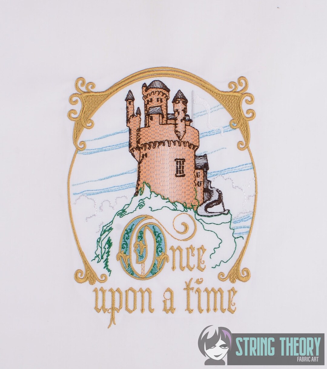 Once Upon A Time 5x7 Hoop Machine Embroidery Pattern - Etsy