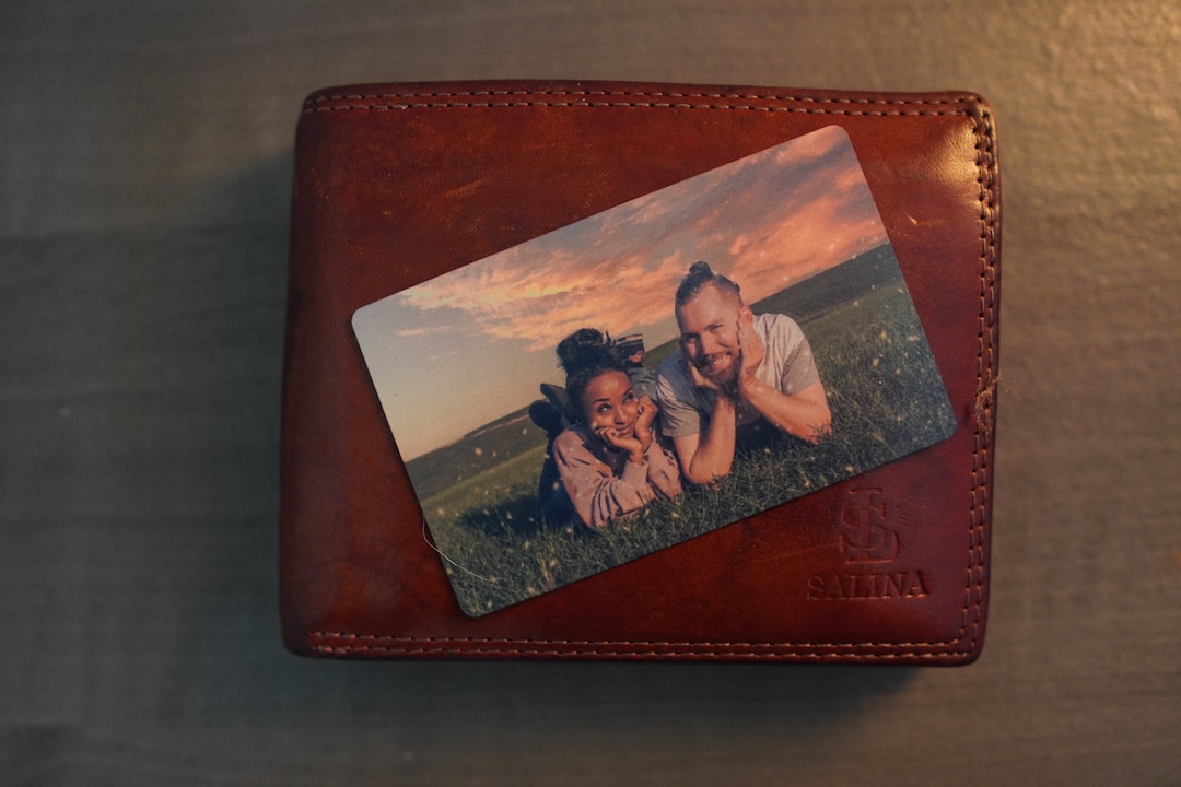 Personalized Wallet Photo Insert! Customizable Keepsake Gift for Him or ...