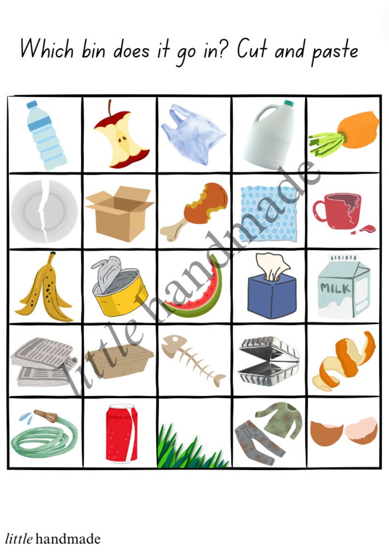 Plastic Free July 2024 Worksheet Digital Download Early Learning ...