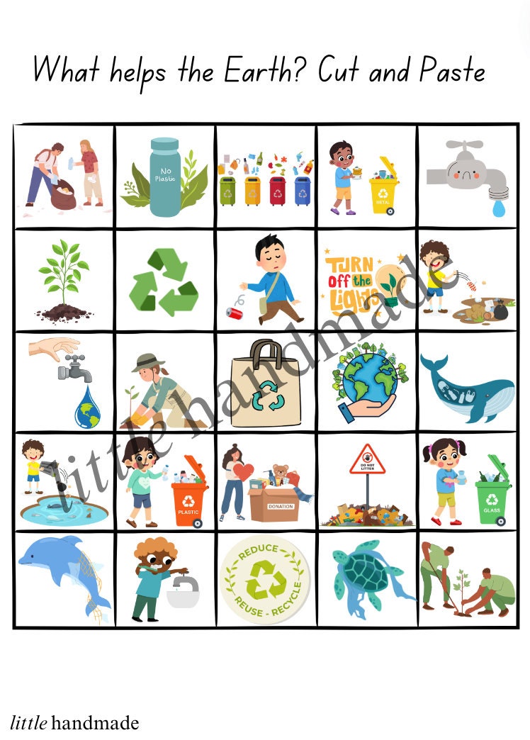 Plastic Free July 2024 Worksheet Digital Download Early Learning ...
