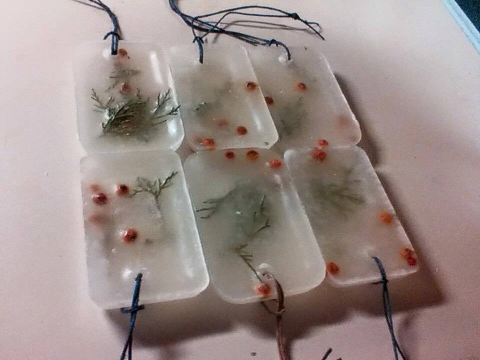Assortment of 6 nope, Not Soap Sachet With Attached Seed Paper Tag ...