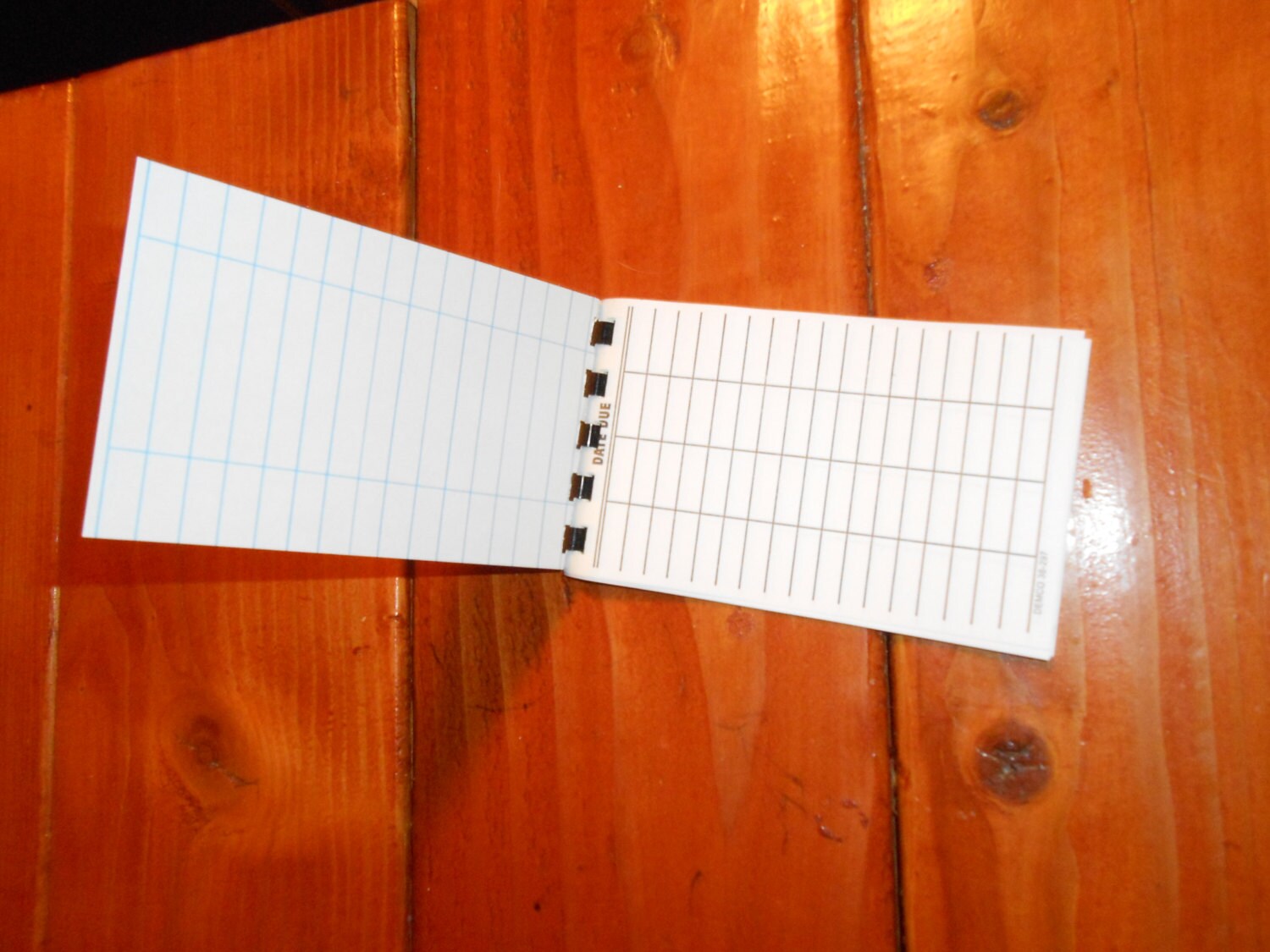 Library Book Card Booklet, Recycled Paper, Book Lover Gift, Book Lover ...