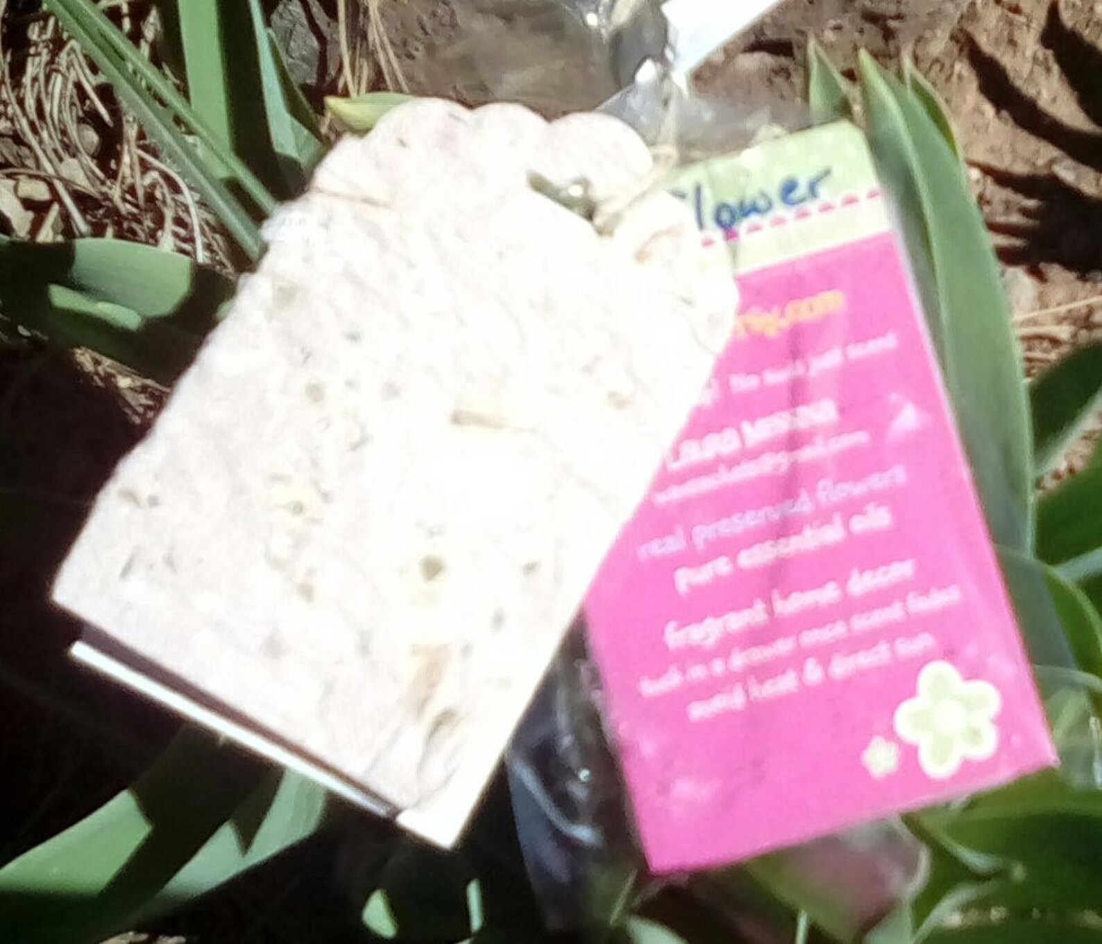 Assortment of 6 "nope, Not Soap" Sachet With Attached Seed Paper Tag ...