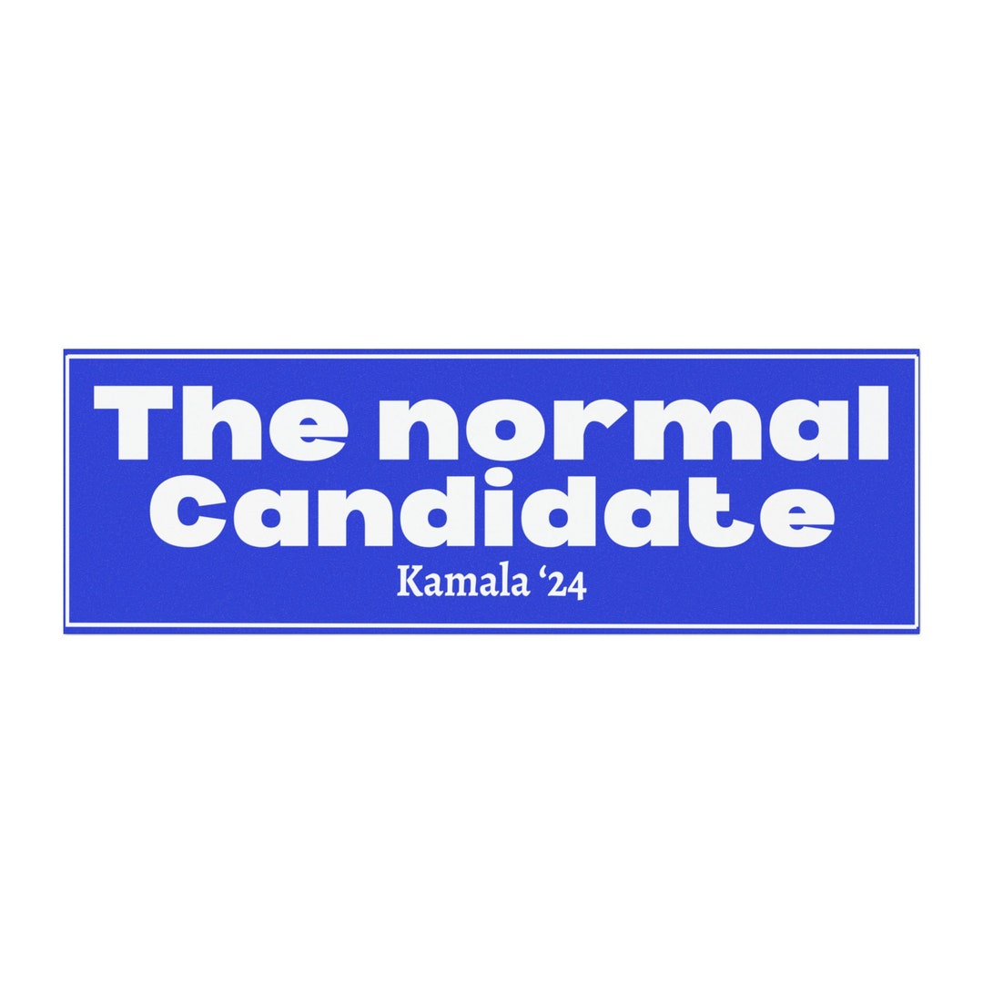 Kamala Harris 2024 Magnet, Bumper Sticker, Madam President, for the ...