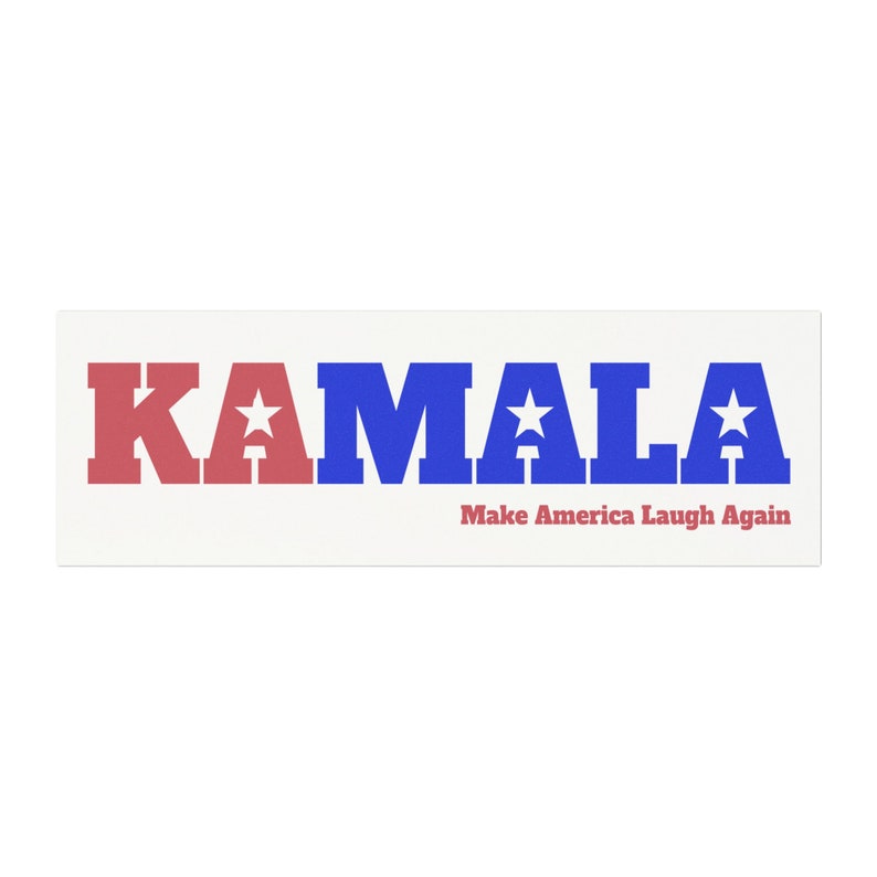 Kamala Harris 2024 Magnet, Bumper Sticker, Madam President, for the ...