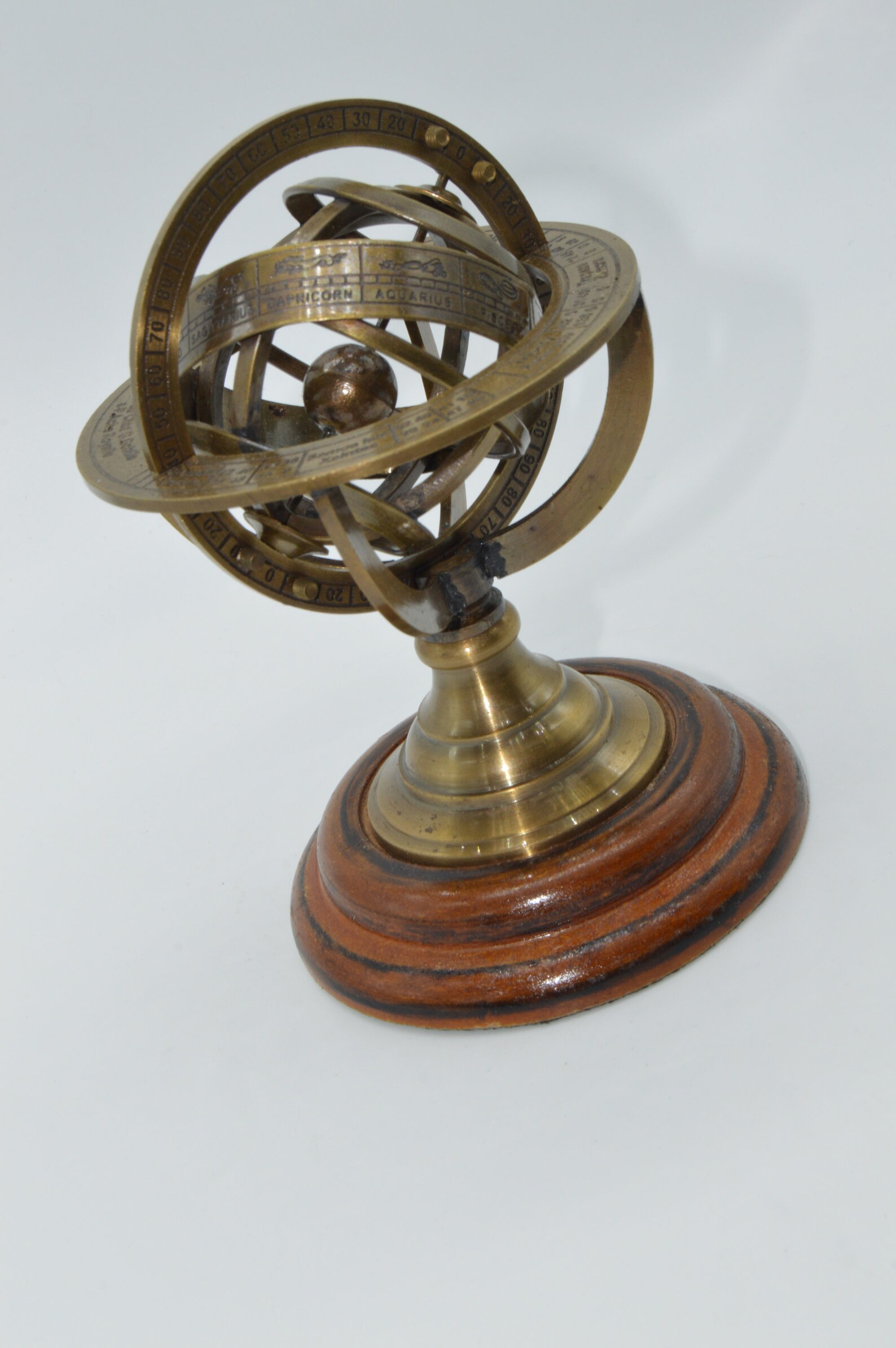 Armillary Sphere Astrolabe Nautical Marine Tabletop Globe for Dad's ...