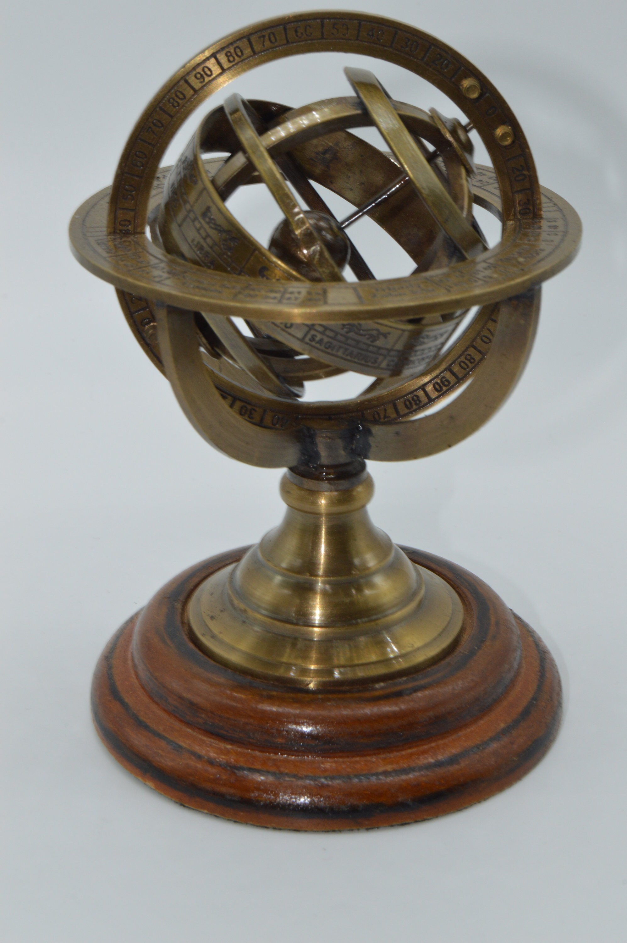 Armillary Sphere Astrolabe Nautical Marine Tabletop Globe for Dad's ...