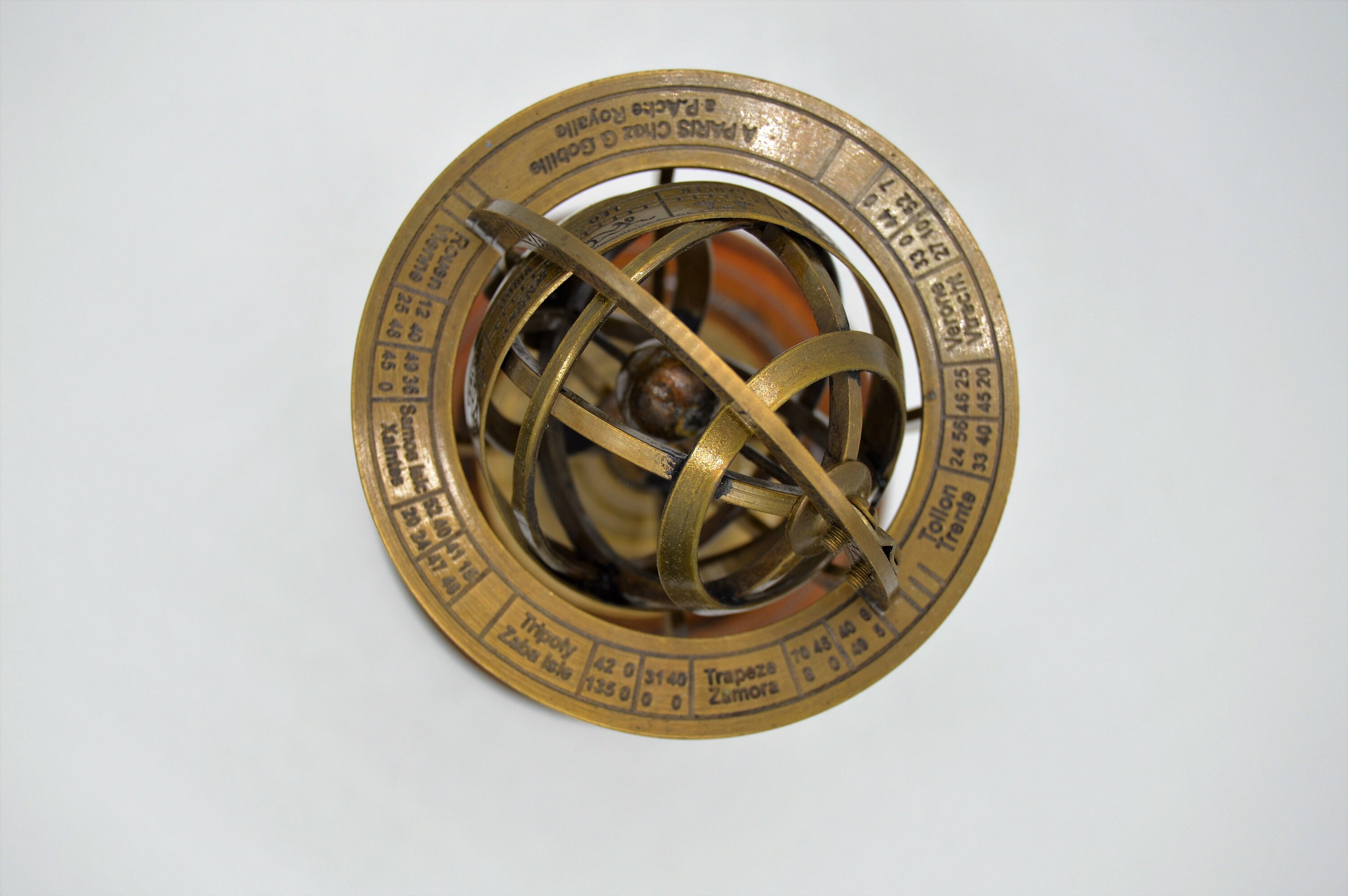 Armillary Sphere Astrolabe Nautical Marine Tabletop Globe for Dad's ...