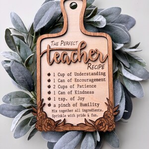 Teacher Gift | the Perfect Teacher Gift | Teacher Recipe | Gift ...