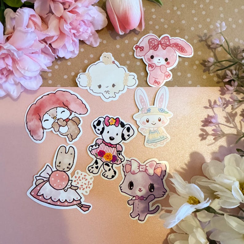 Cogimyun Sticker || Kawaii Sanrio Character Sticker - Etsy
