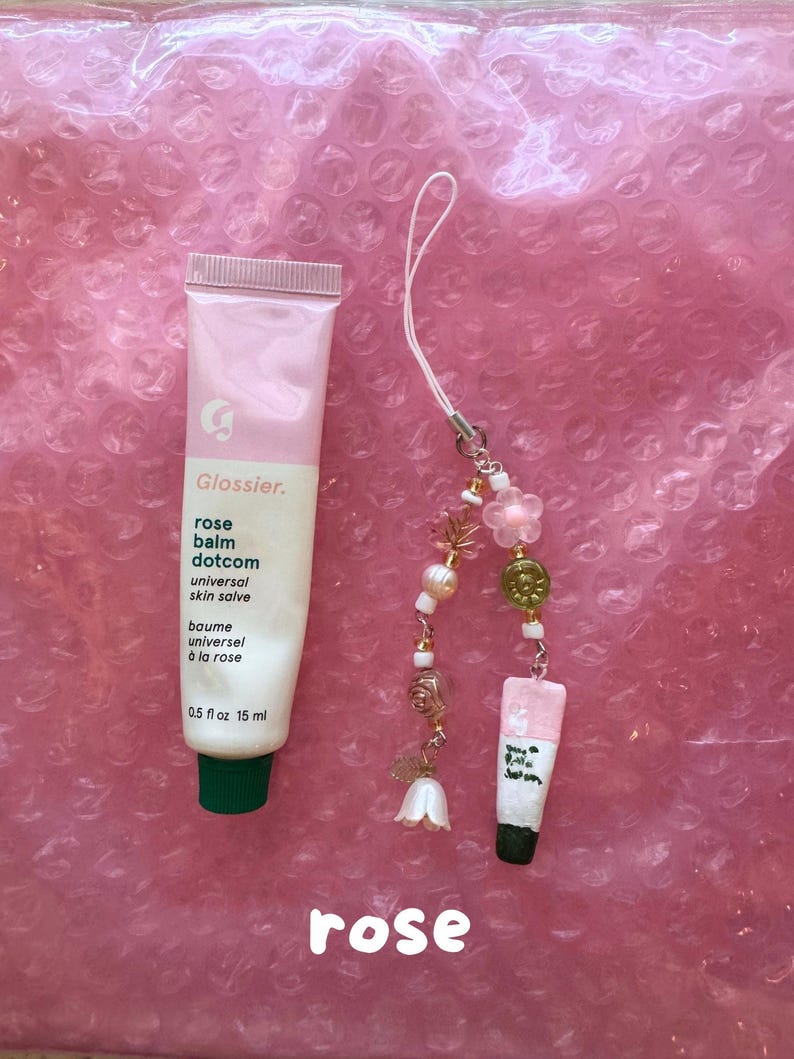 Glossier Balm Dotcom Handmade Clay Charms Perfect for Phone Charms ...