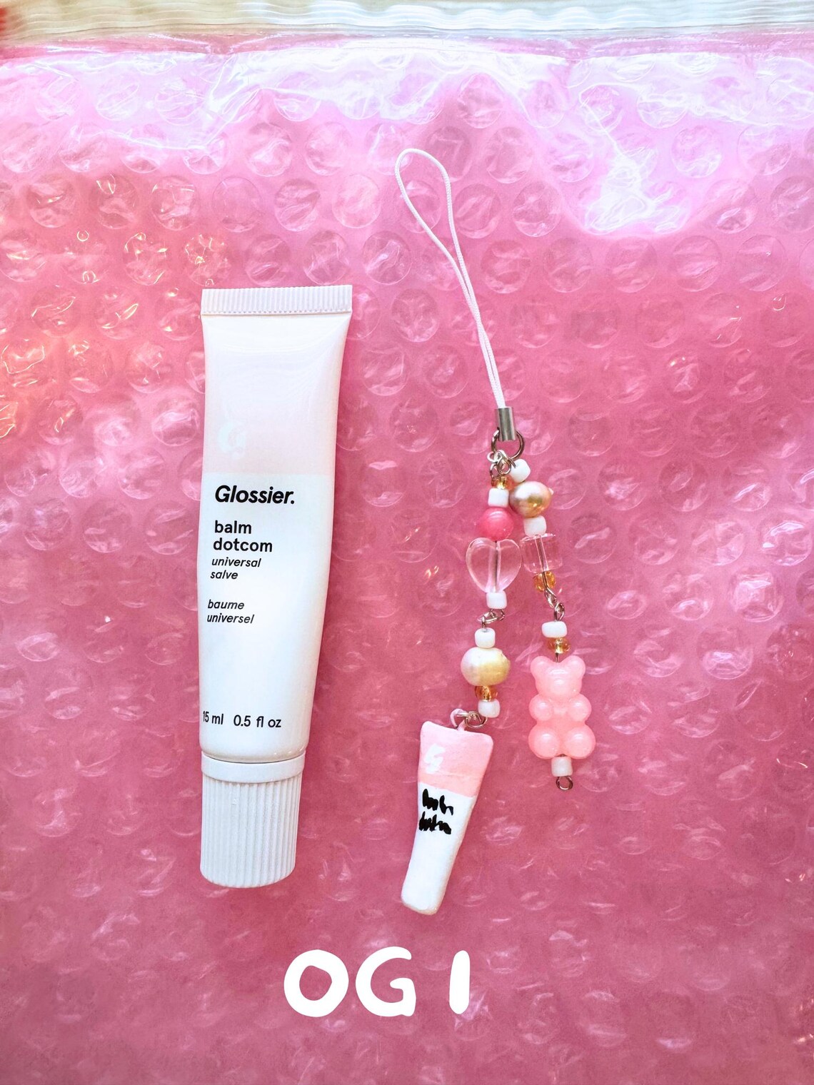 Glossier Balm Dotcom Handmade Clay Charms Perfect for Phone Charms ...